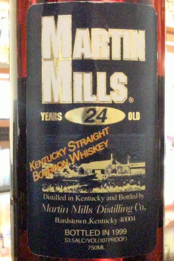 (現貨) Martin Mills 24 years 美國 經典威士忌 老品 1999年裝瓶 拍賣會等級 (750ml 53.5%) - ~ Kuva Whisky 古華酒藏