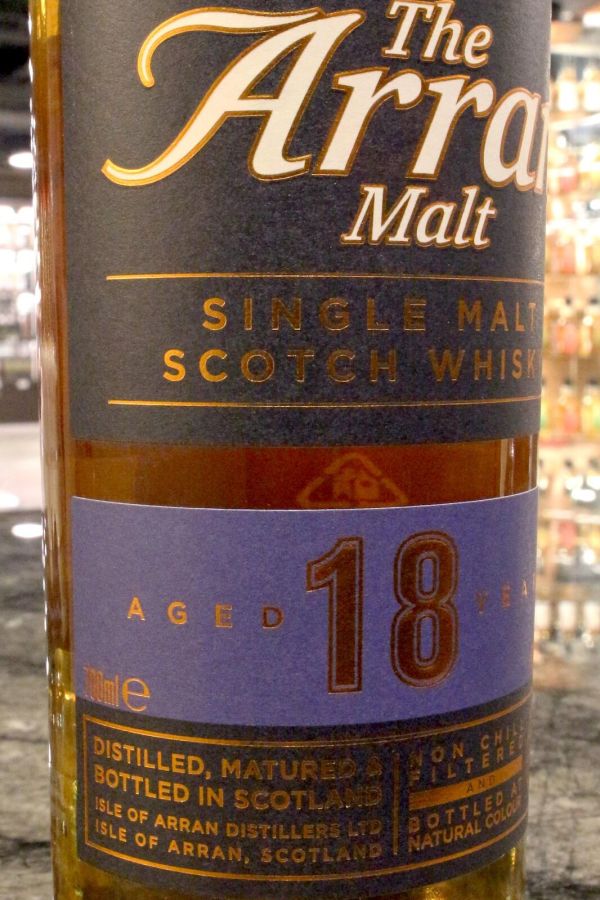 ARRAN 18 years Single Malt Whisky 愛倫 18年 單一麥芽威士忌 (700ml 46%) - ~ Kuva Whisky 古華酒藏