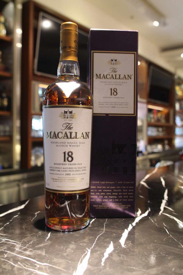 (現貨) MACALLAN 18 years 麥卡倫 18年 經典之作 (700ml 43%) - ~ Kuva Whisky 古華酒藏