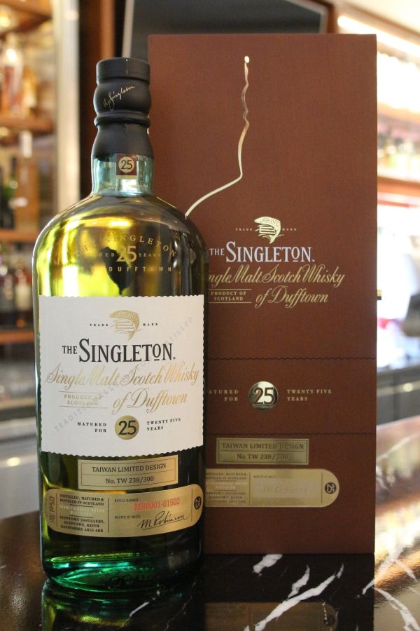 (現貨) Singleton 25 years Taiwan Limited Design 蘇格登 25年 台灣限定版 (700ml 43% ...