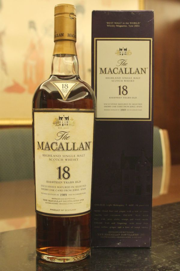 MACALLAN 18 years 1989 麥卡倫 18年 1989 經典之作 (700ml 43%) - ~ Kuva Whisky 古華酒藏