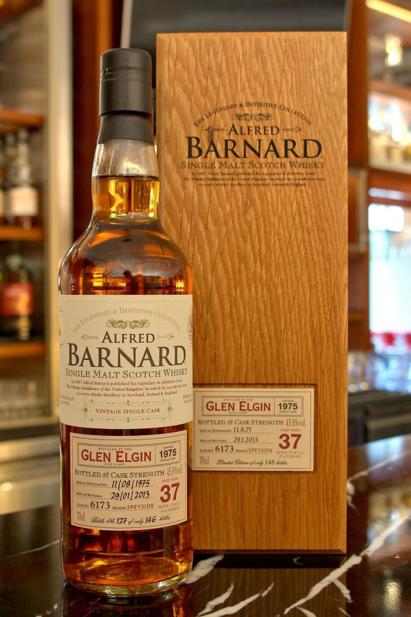 (現貨) ALFRED BARNARD Glen Elgin 1975 37 years Single Cask 格蘭愛琴 1975 37年 ...