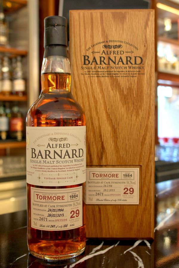 ALFRED BARNARD Tormore 1984 29 years Single Cask 托摩爾 1984 29年 單桶原酒 ...