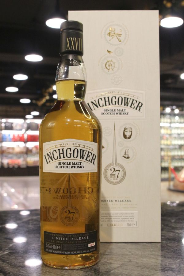 (現貨) Inchgower 1990 27 Years Cask Strength 英尺高爾 27年 限量原酒 (700ml 55.3% ...
