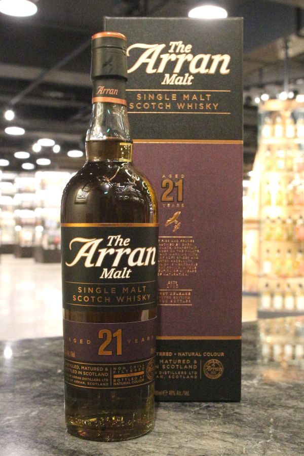 Arran 21 Years Single Malt Whisky 愛倫 21年 單一麥芽威士忌 (700ml 46%) - ~ Kuva ...