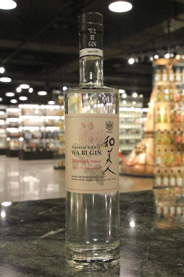 Mars WA BI GIN Damask Rose Japanese Gin 和美人 大馬士革玫瑰琴酒 (700ml 45% ...