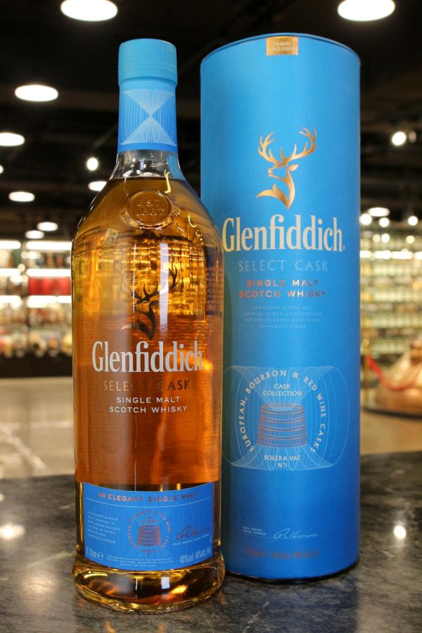 Glenfiddich Select Cask Solera Vat No.1 格蘭菲迪 限定木桶珍藏系列 (1000ml 40% ...