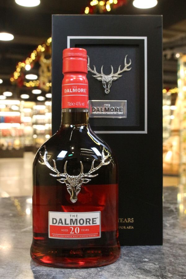 Dalmore 20 Years Single Malt Whisky Wooden Box大摩 20年 精裝木盒版 (700ml 40% ...