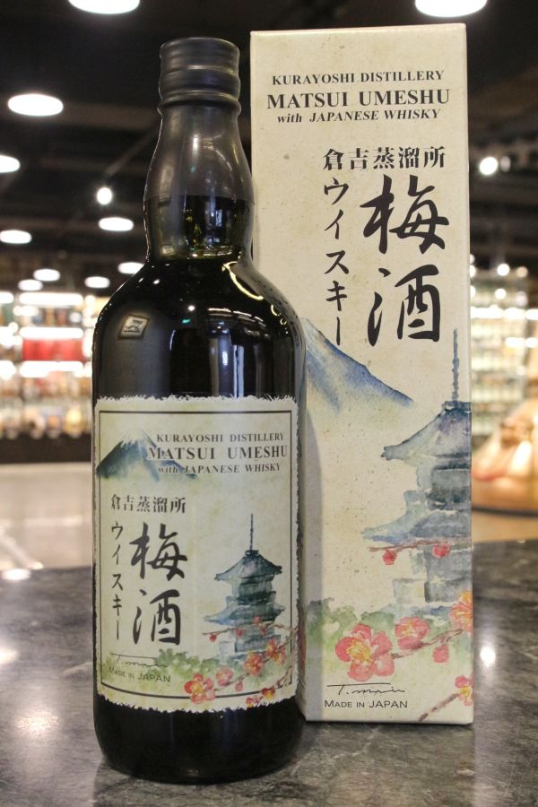 (現貨) Matsui Umeshu with Japanese Whisky 松井 倉吉蒸餾所 威士忌梅酒 (700ml 15% ...