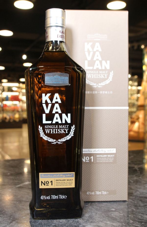 (現貨) KAVALAN Distillery Select No.1 噶瑪蘭 珍選No.1 單一麥芽威士忌 (700ml 40% ...