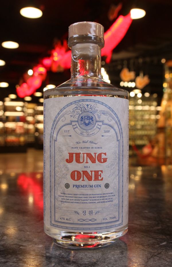 (現貨) Jung One Premium Korean Gin 韓國 Jung One 花園琴酒 (700ml 47%) - ~ Kuva ...